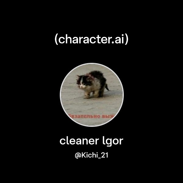 Chat with cleaner lgor | character.ai | Personalized AI for every ...