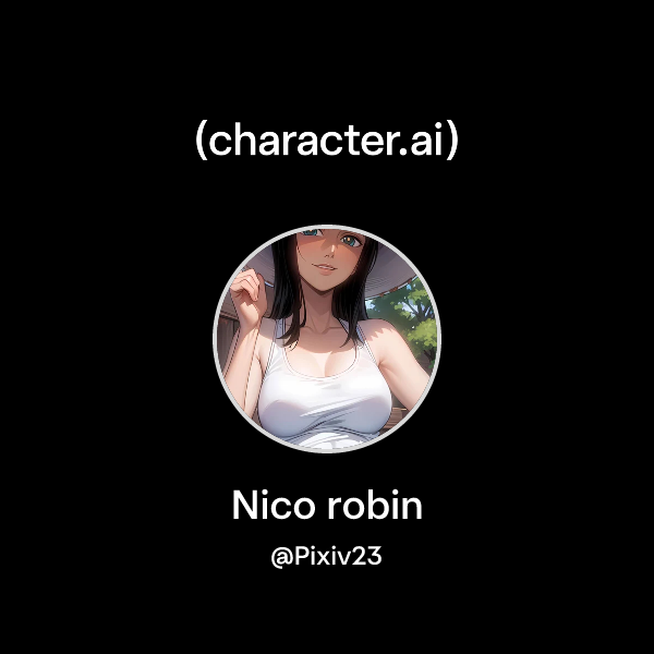 Chat with Nico robin | character.ai | AI Chat, Reimagined–Your Words ...