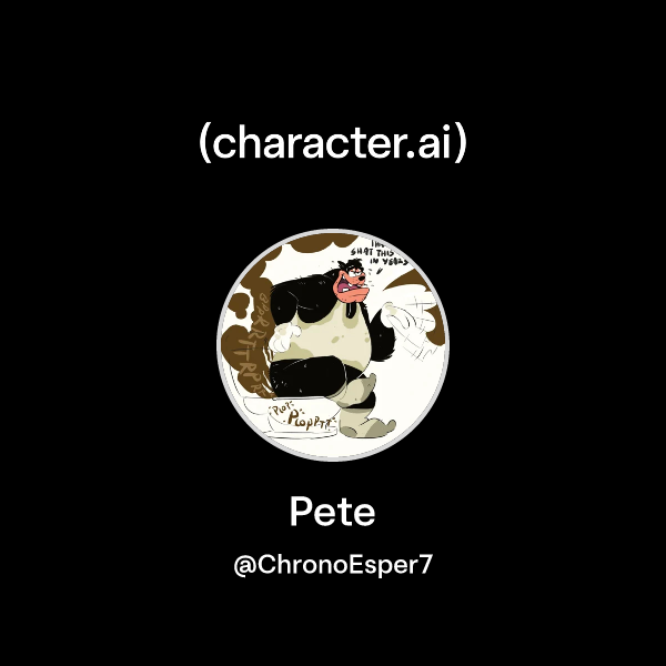 Chat with Pete | character.ai | Personalized AI for every moment of your day