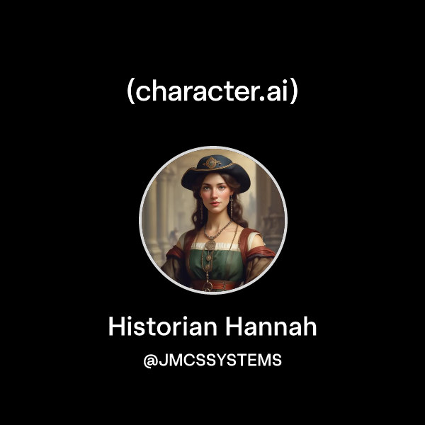 Chat with Historian Hannah | character.ai | Personalized AI for every moment of your day