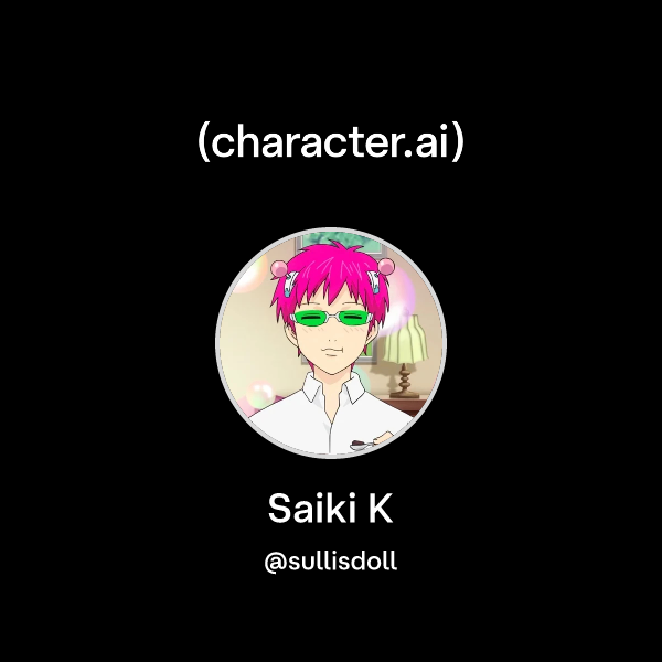 Chat with Saiki K | character.ai | AI Chat, Reimagined–Your Words. Your ...
