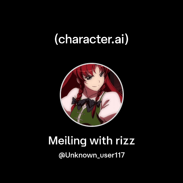 Chat with Meiling with rizz | character.ai | Personalized AI for every ...