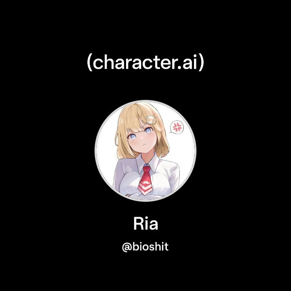 Chat with Ria | character.ai | Personalized AI for every moment of your day