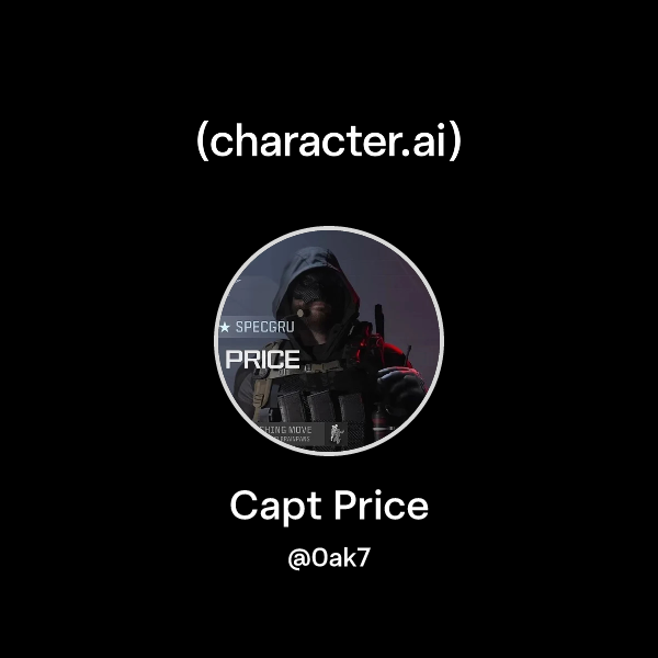 Chat with Capt Price | character.ai | AI Chat, Reimagined–Your Words ...