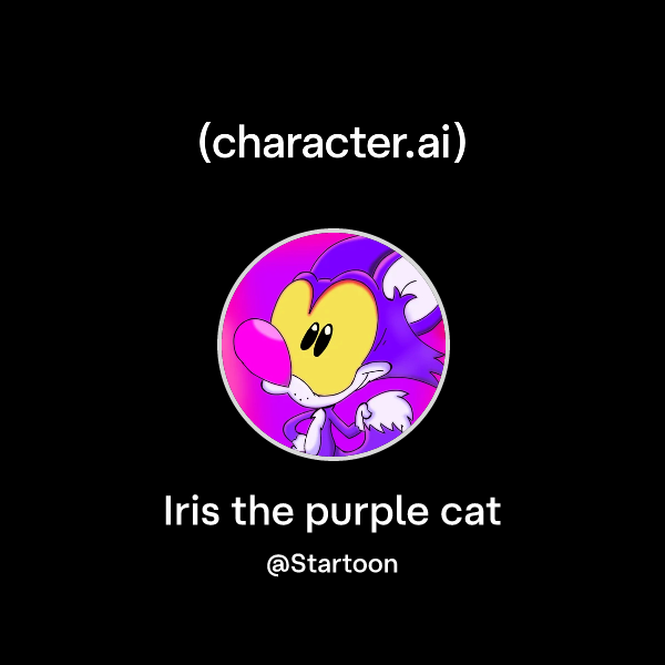 Chat with Iris the purple cat | character.ai | Personalized AI for ...