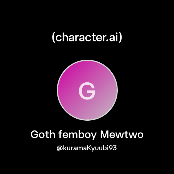 Chat with Goth femboy Mewtwo | character.ai | AI Chat, Reimagined–Your ...
