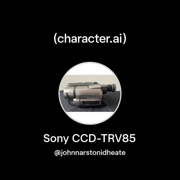 Chat with Sony CCD-TRV85 | character.ai | Personalized AI for every ...
