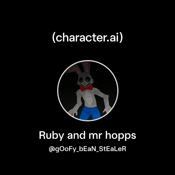 Chat with Ruby and mr hopps | character.ai | AI Chat, Reimagined–Your ...