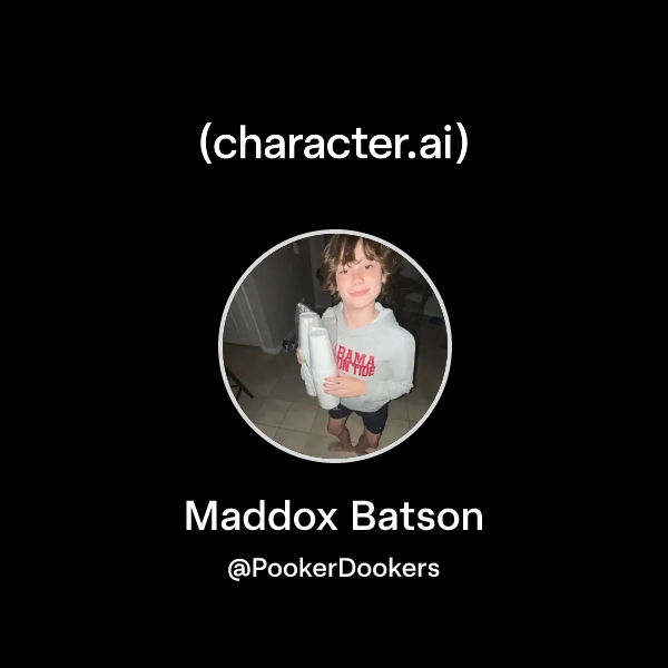 Chat with Maddox Batson | character.ai | AI Chat, Reimagined–Your Words ...