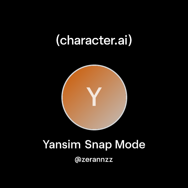 Chat with Yansim Snap Mode | character.ai | AI Chat, Reimagined–Your ...
