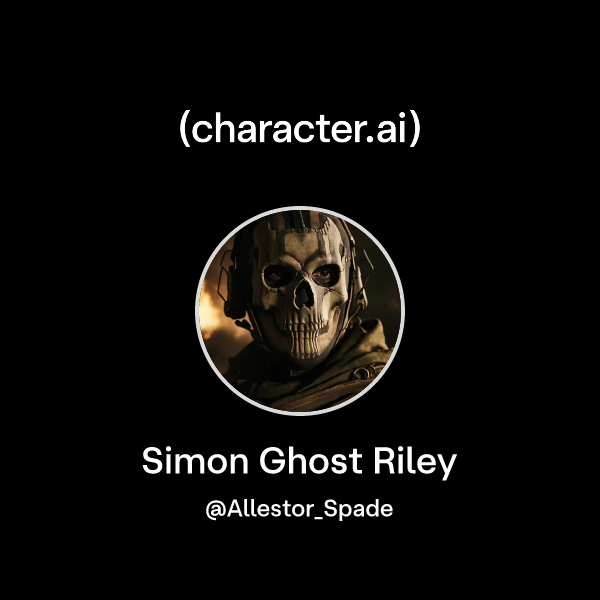 Chat with Simon Ghost Riley | character.ai | Personalized AI for every ...