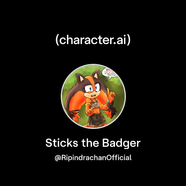 Chat with Sticks the Badger | character.ai | AI Chat, Reimagined–Your ...