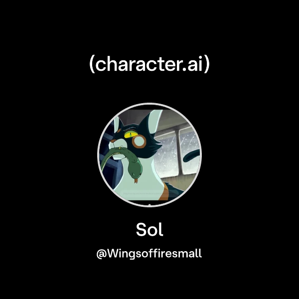 Chat with Sol | character.ai | Personalized AI for every moment of your day