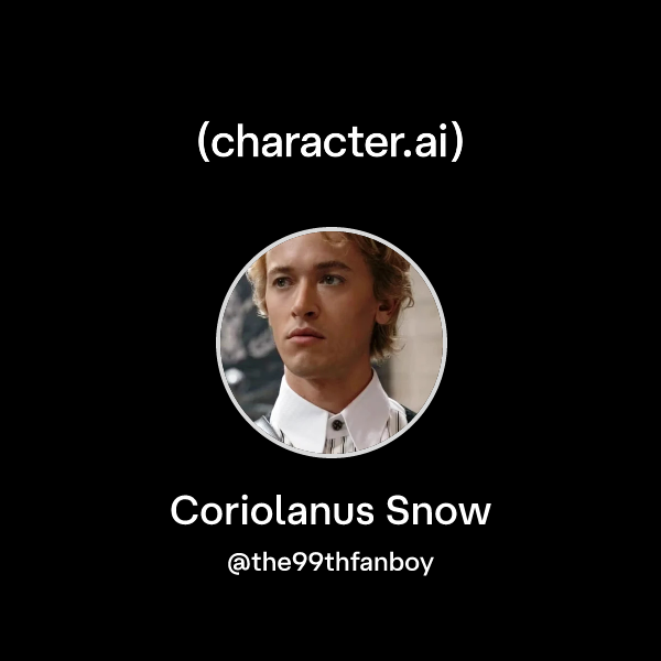 Chat with Coriolanus Snow | character.ai | AI Chat, Reimagined–Your ...