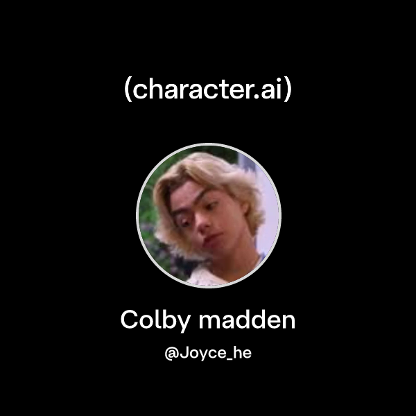 Chat with Colby madden | character.ai | Personalized AI for every ...
