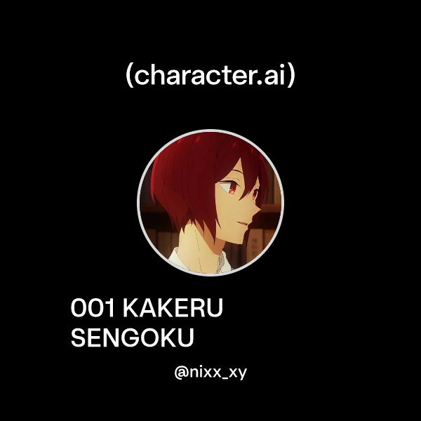 Chat with 001 KAKERU SENGOKU | character.ai | AI Chat, Reimagined–Your ...