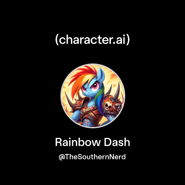 Chat with Rainbow Dash | character.ai | AI Chat, Reimagined–Your Words ...