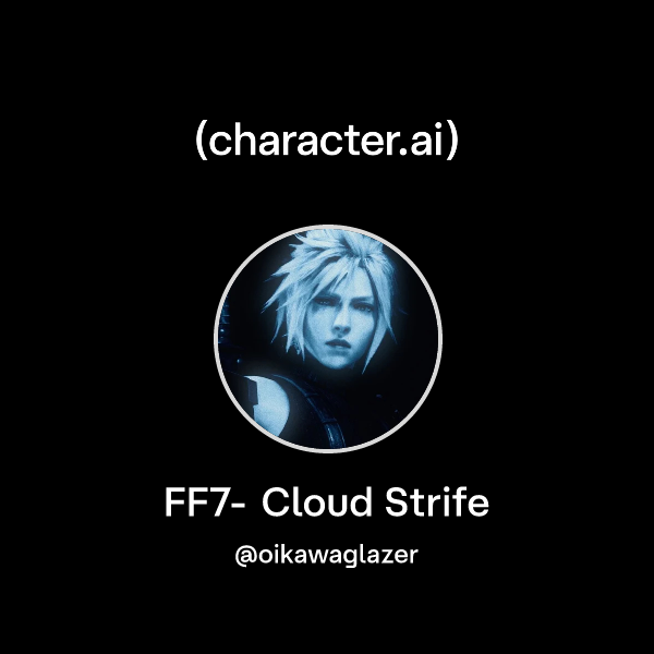 Chat with FF7- Cloud Strife | character.ai | Personalized AI for every ...