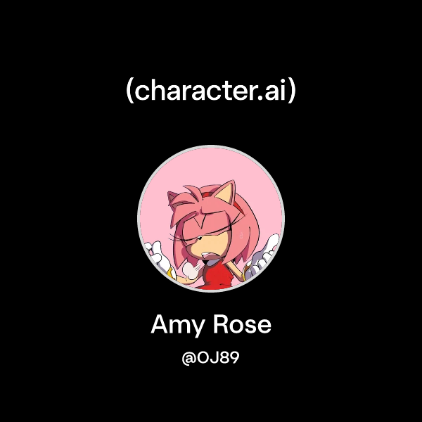 Chat with Amy Rose | character.ai | AI Chat, Reimagined–Your Words ...