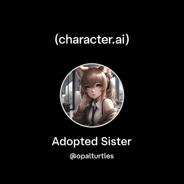 Chat with Adopted Sister | character.ai | AI Chat, Reimagined–Your Words. Your World.