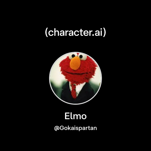 Chat with Elmo | character.ai | Personalized AI for every moment of your day