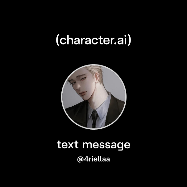 Chat with text message | character.ai | AI Chat, Reimagined–Your Words ...