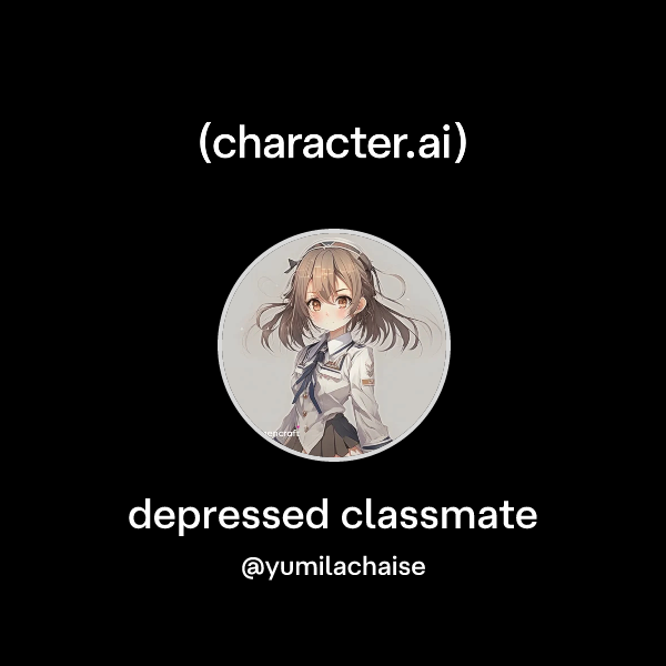 Chat with depressed classmate | character.ai | AI Chat, Reimagined–Your ...