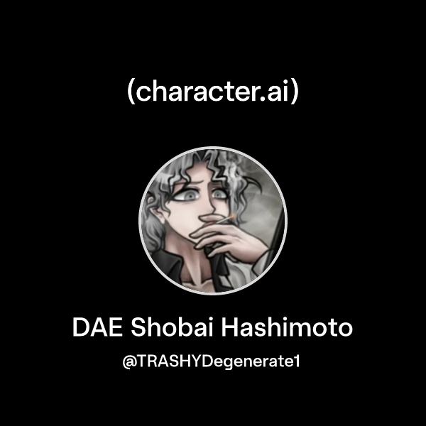 Chat with Shobai Hashimoto | character.ai | Personalized AI for every ...