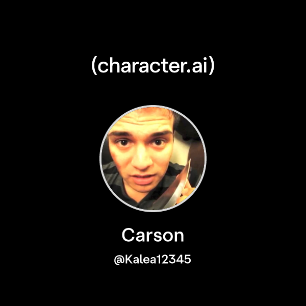 Chat with Carson | character.ai | Personalized AI for every moment of ...