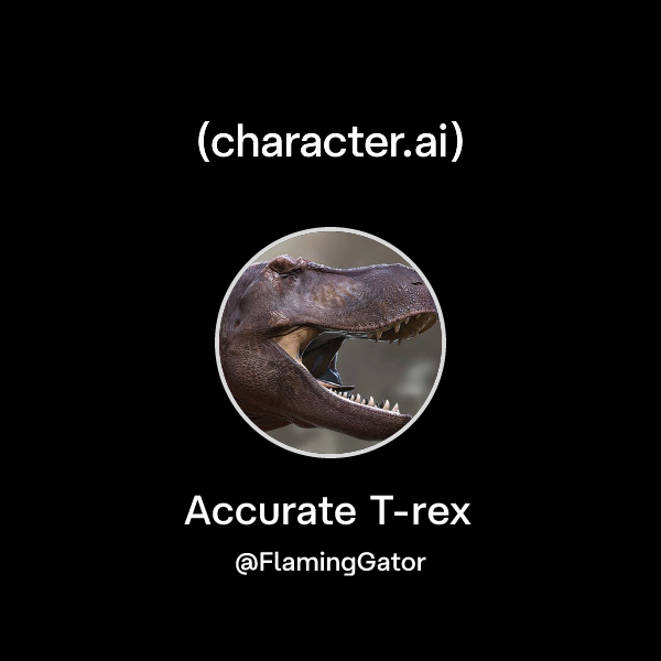Chat with Accurate T-rex | character.ai | AI Chat, Reimagined–Your ...