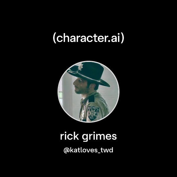 Chat with rick grimes | character.ai | AI Chat, Reimagined–Your Words ...