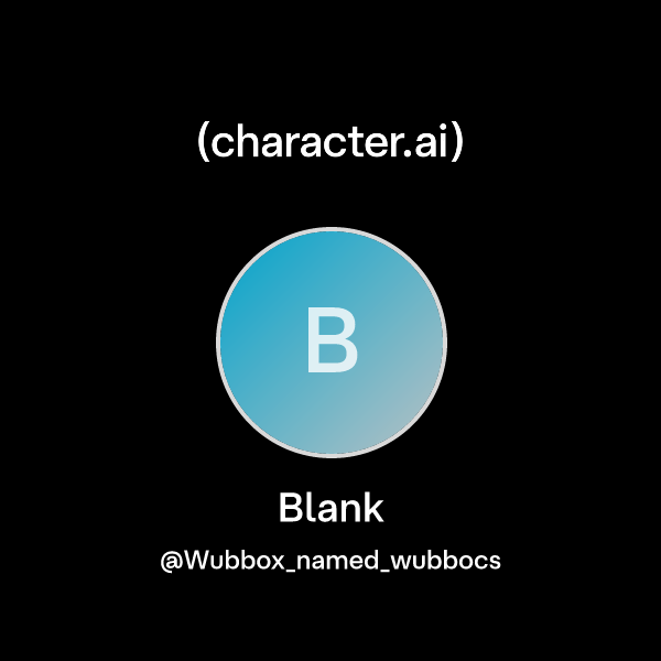 Chat with Blank | character.ai | AI Chat, Reimagined–Your Words. Your ...