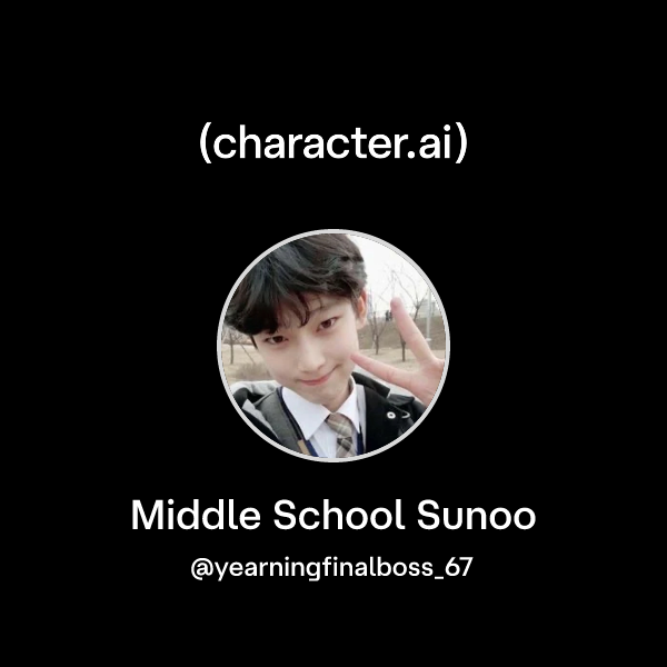 Chat with Middle School Sunoo | character.ai | Personalized AI for ...