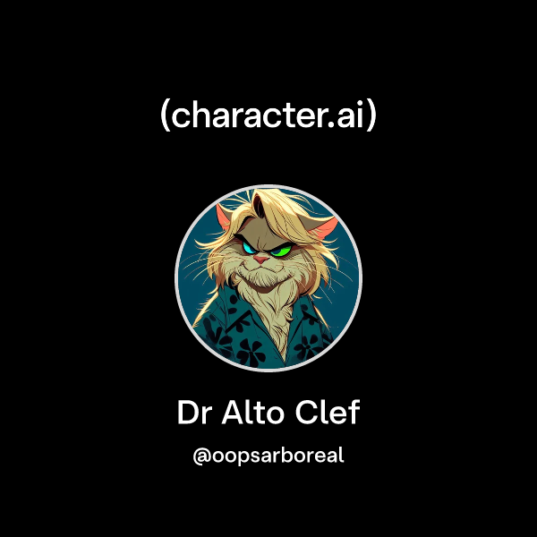 Chat with Dr Alto Clef | character.ai | Personalized AI for every moment of your day