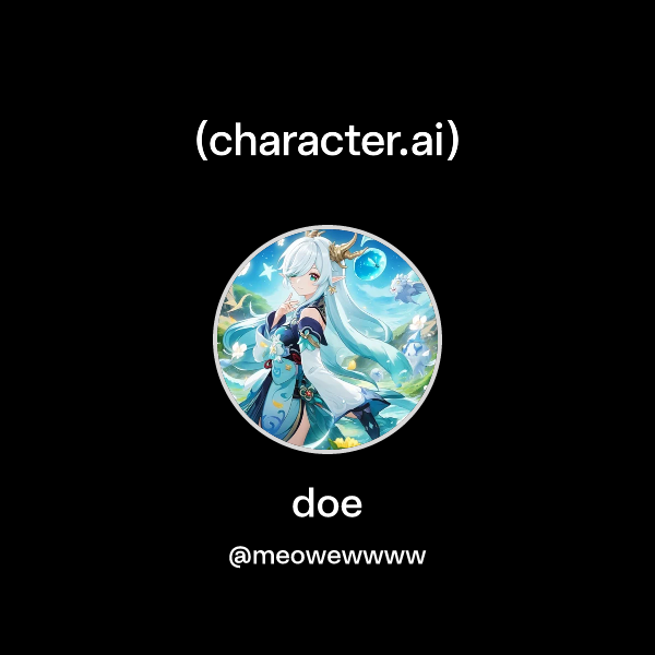 Chat with doe | character.ai | Personalized AI for every moment of your day