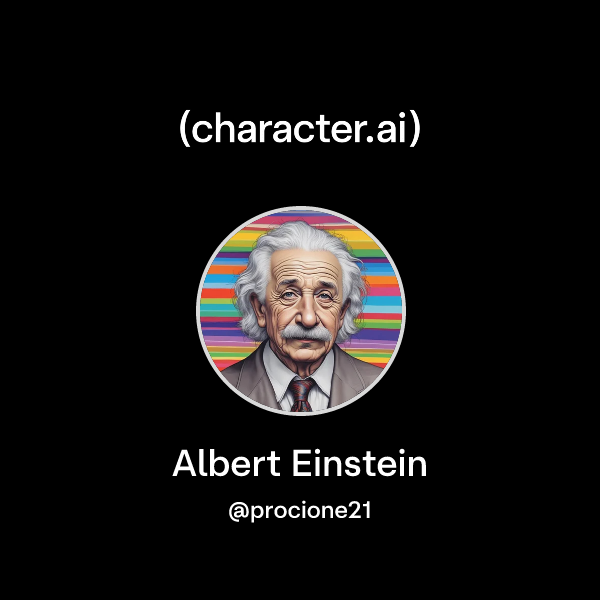 Chat with Albert Einstein | character.ai | AI Chat, Reimagined–Your ...