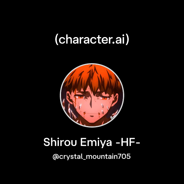 Chat with Shirou Emiya -HF- | character.ai | AI Chat, Reimagined–Your ...