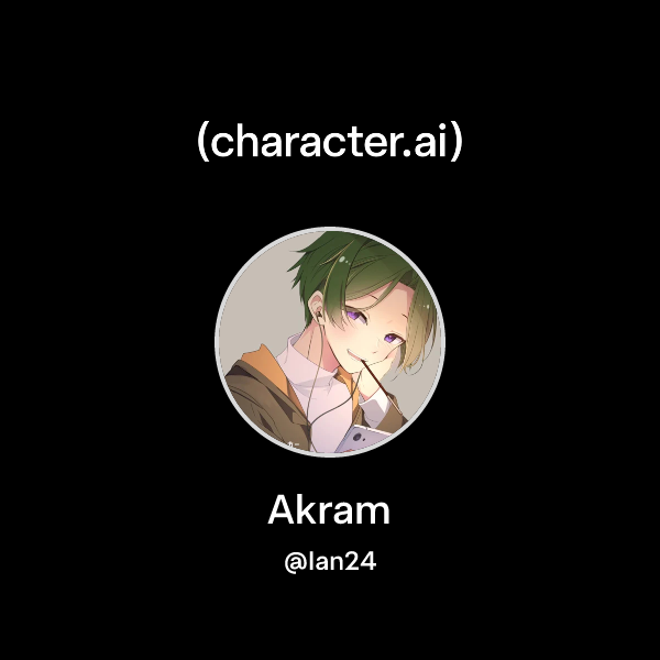 Chat with Akram | character.ai | Personalized AI for every moment of ...