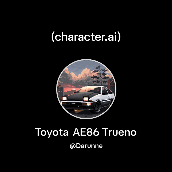 Chat with Toyota AE86 Trueno | character.ai | Personalized AI for every moment of your day