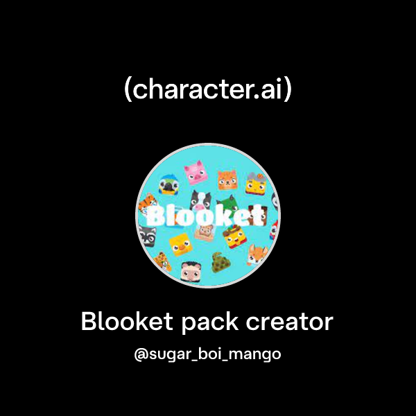 Chat with Blooket pack creator | character.ai | AI Chat, Reimagined ...