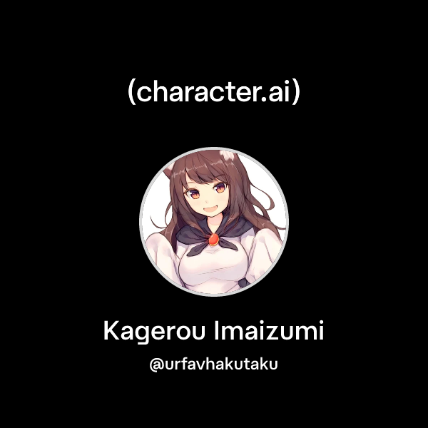 Chat with Kagerou Imaizumi | character.ai | AI Chat, Reimagined–Your ...
