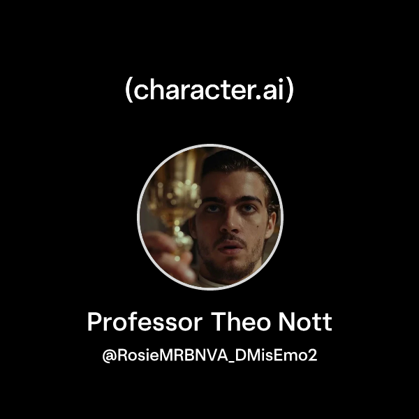Chat with Professor Theo Nott | character.ai | AI Chat, Reimagined–Your ...