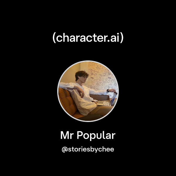 Chat with Mr Popular | character.ai | AI Chat, Reimagined–Your Words. Your World.
