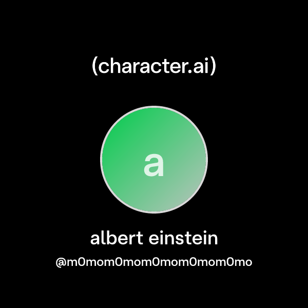 Chat with albert einstein | character.ai | AI Chat, Reimagined–Your ...