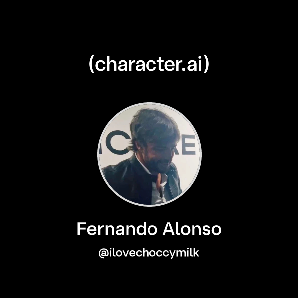 Chat with Fernando Alonso | character.ai | Personalized AI for every ...