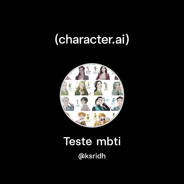 Chat with Teste mbti | character.ai | Personalized AI for every moment ...