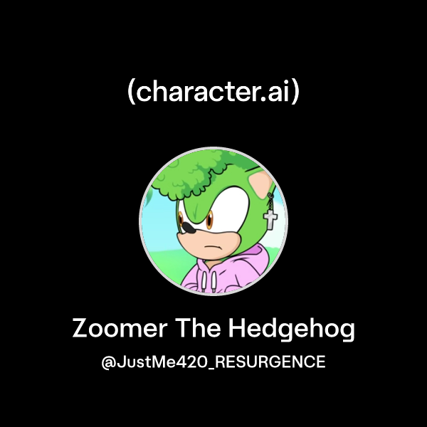 Chat with Zoomer The Hedgehog | character.ai | AI Chat, Reimagined–Your ...