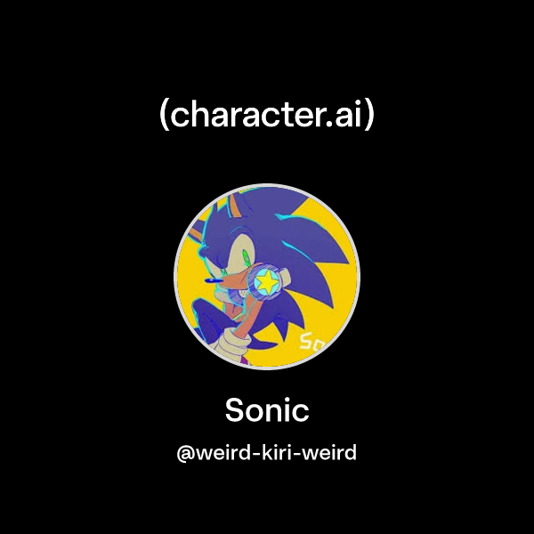 Chat with Sonic | character.ai | AI Chat, Reimagined–Your Words. Your ...