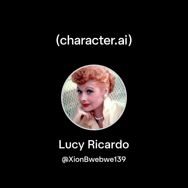 Chat with Lucy Ricardo | character.ai | AI Chat, Reimagined–Your Words ...