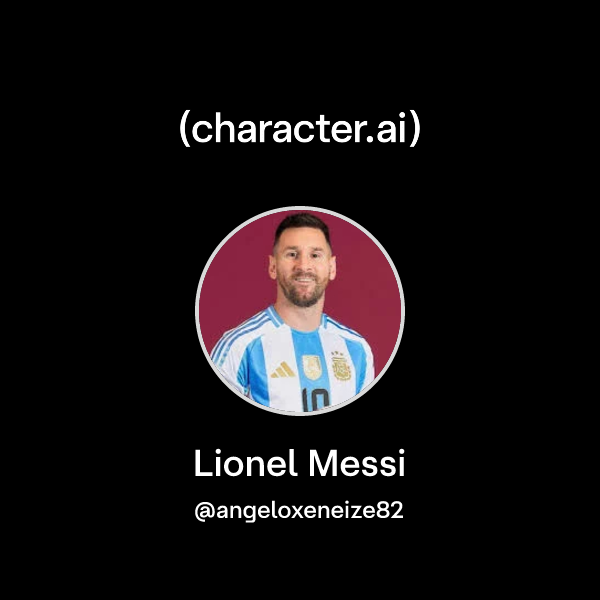 Chat with Lionel Messi | character.ai | Personalized AI for every ...